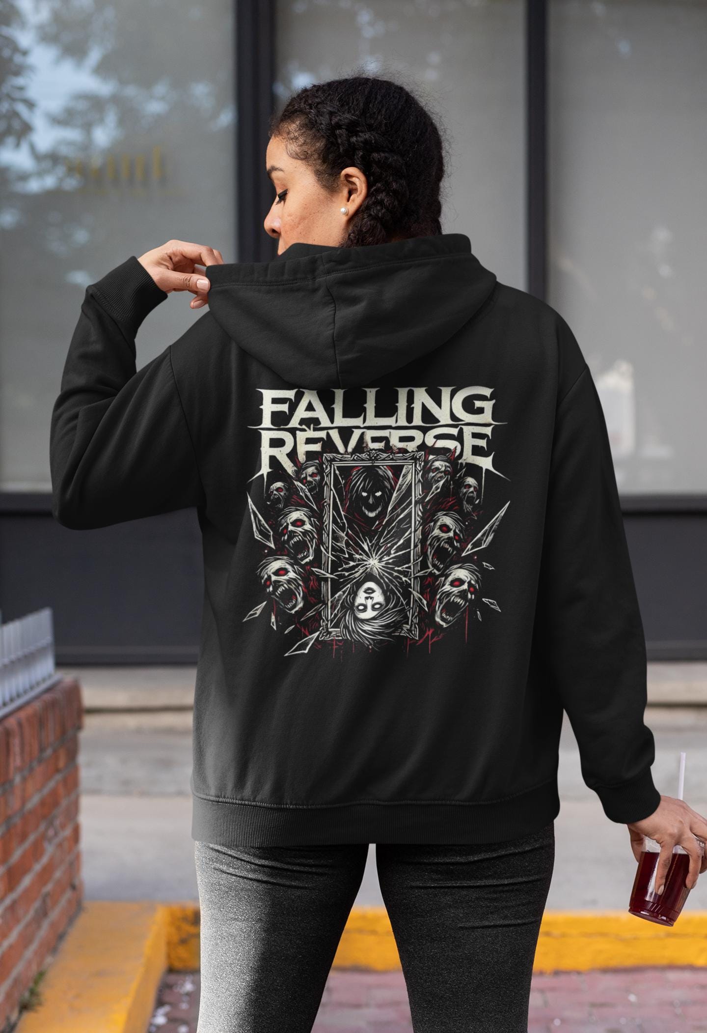 Falling in Reverse Hoodie - Popular Monster - Falling in Reverse Merch ...