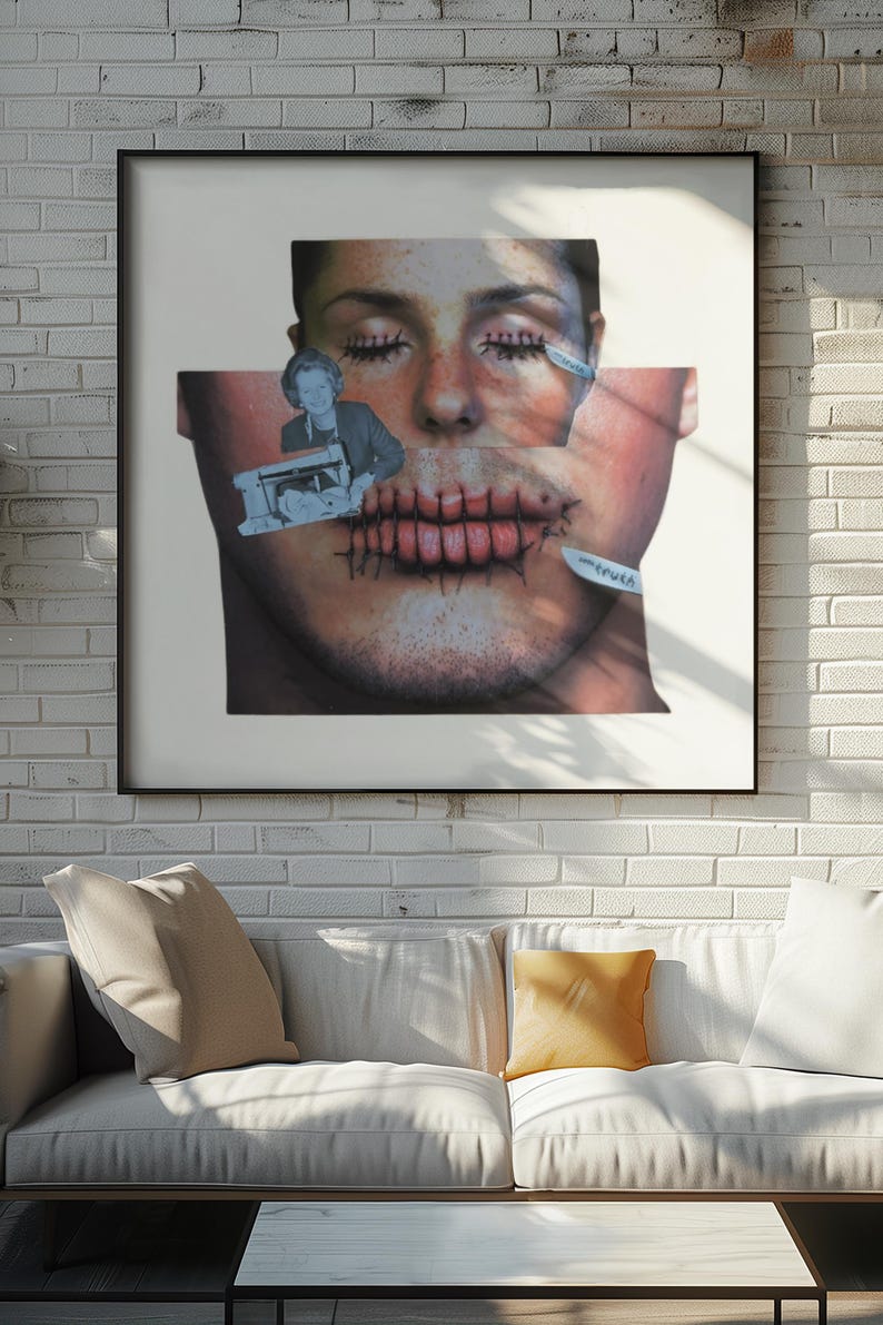 Handmade Surrealist Collage Digital Art – Post-truth World Commentary ...