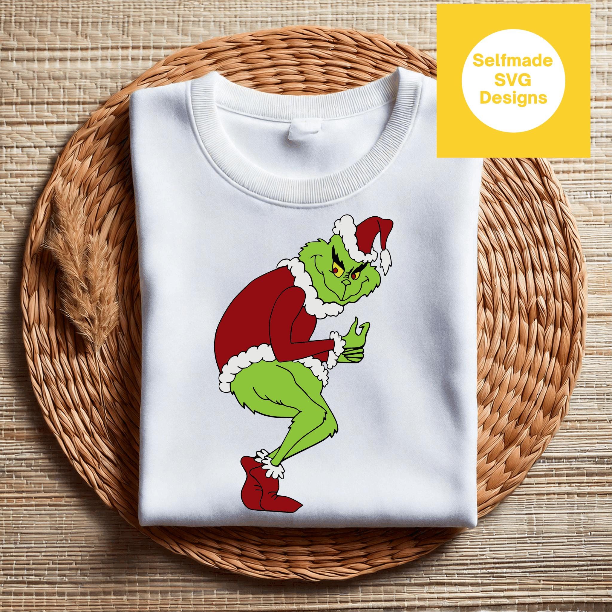 Grinch Svg Png Pdf Eps Dxf and AI Files Vector Grinch Instant Download ...