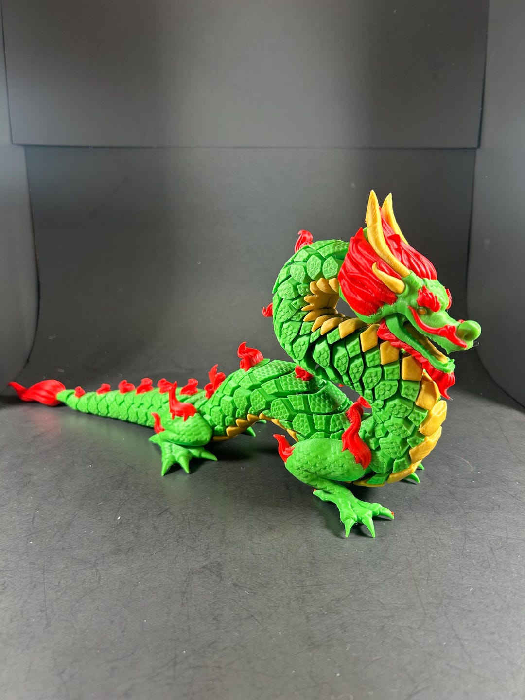 Articulated Chinese Dragon - Flexi Chinese Dragon - Articulating ...