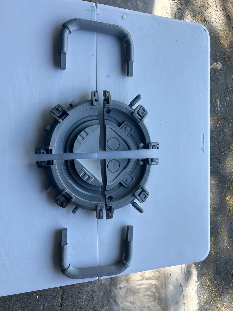 Sci-fi Inspired Marine Shield - Etsy