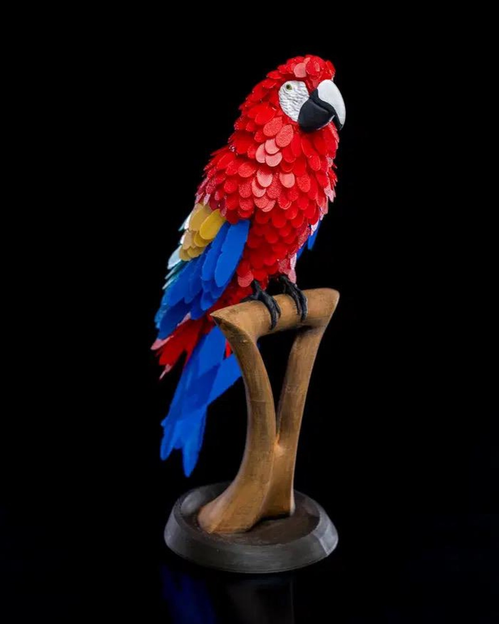 Macaw Statue 3D Printed - Etsy UK
