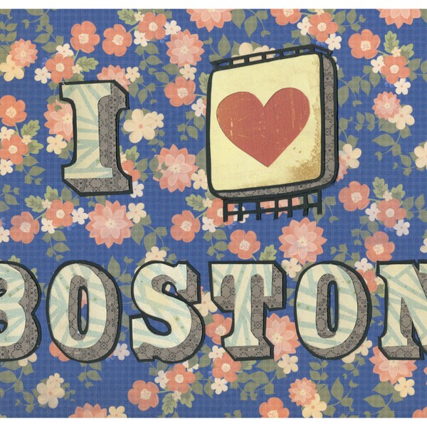 I Heart Boston - Etsy