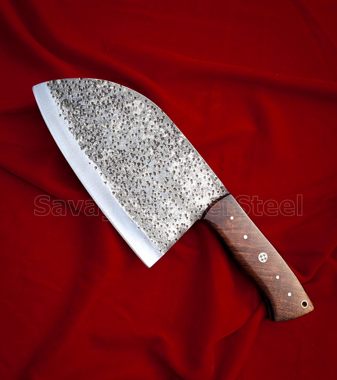 Personalized Handmade Cleaver Knife Custom Kitchen Knives BBQ ...