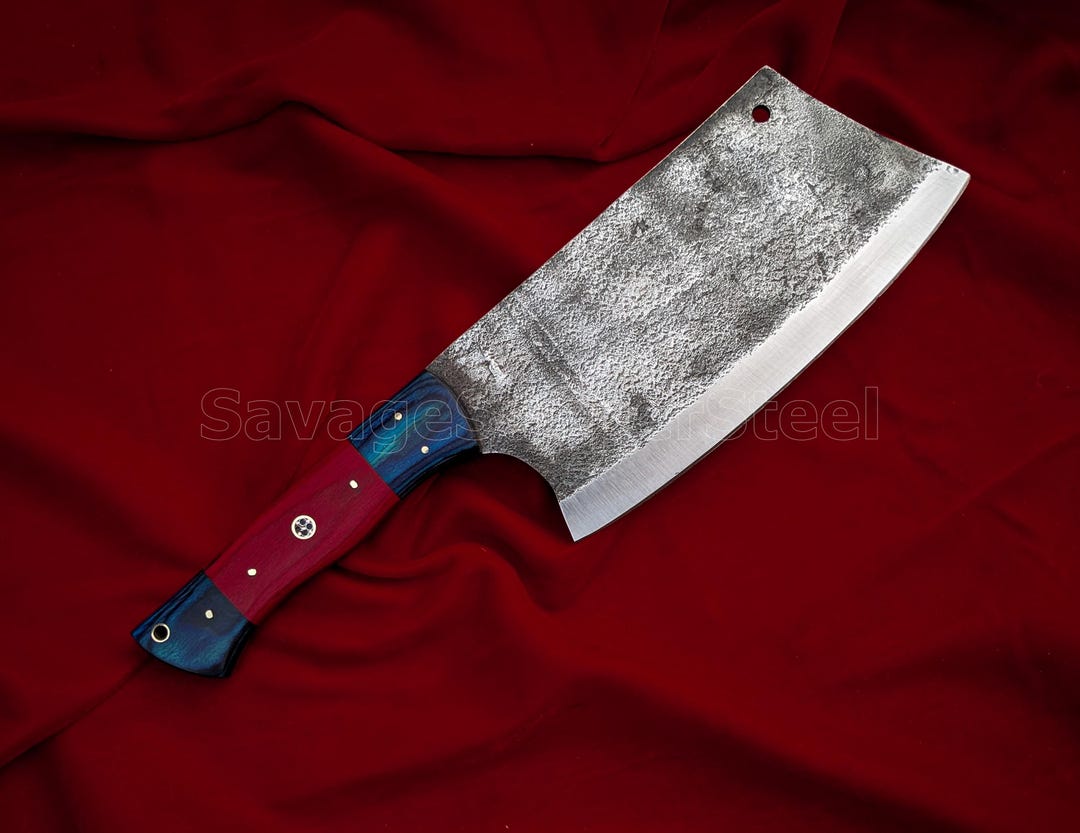 Customized Chef Cleaver Handmade Cleaver Kitchen Chopper Cleaver Gift ...
