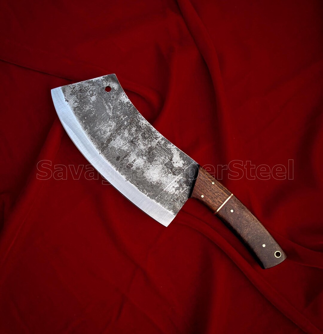 Personalized Butcher Cleaver Handmade Chopper Knife Meat Cleaver ...
