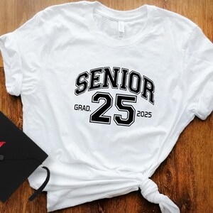 Class of 2025 Shirt, Senior 2025 Retro Tee, 2025 Graduation Shirt ...