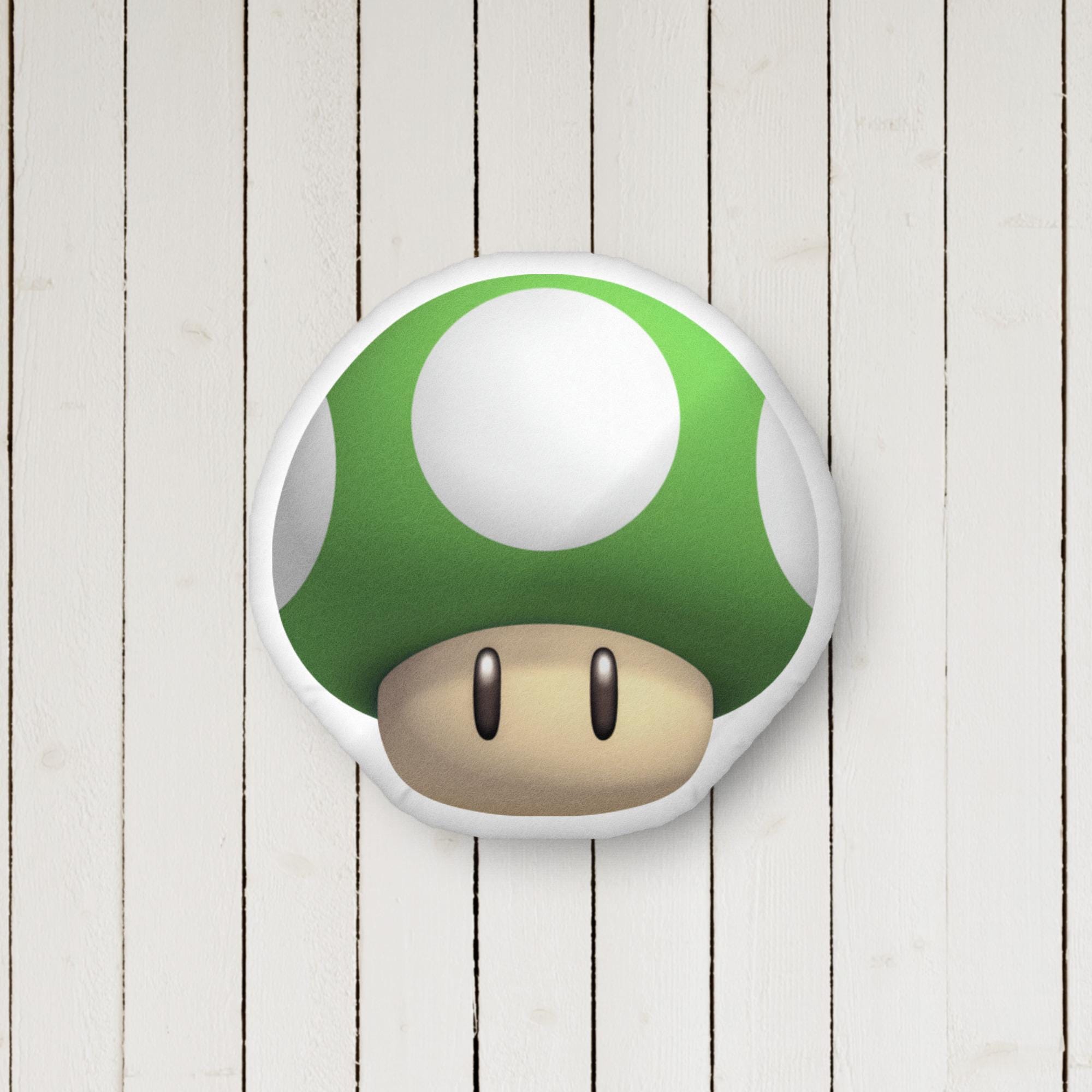 1-up Mushroom Plush | Super Mario Inspired | Handmade Soft Toy | Video ...