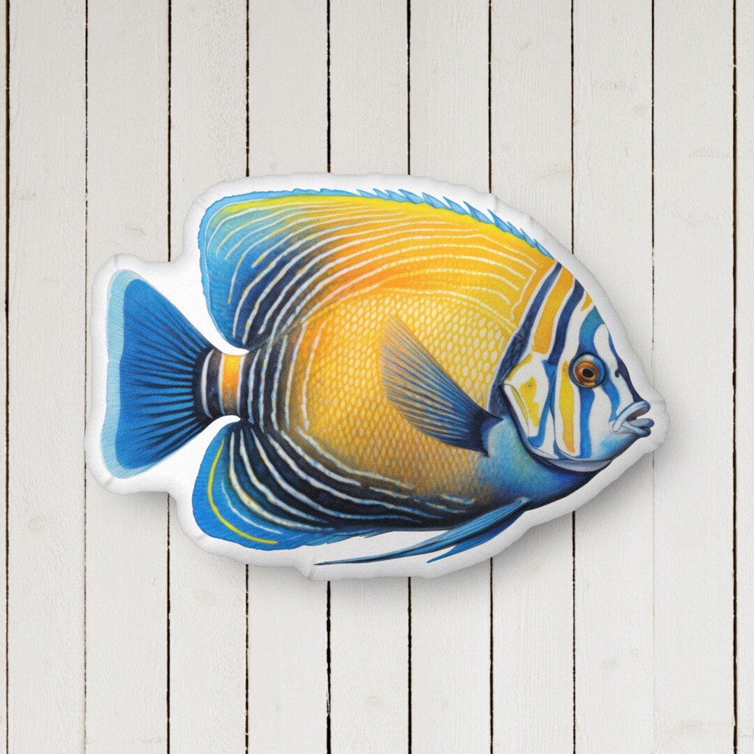 Angel Fish Shaped Pillow - Etsy