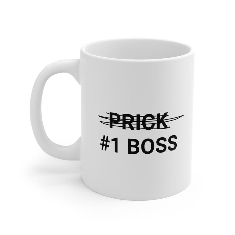 Funny Boss Mug - Etsy