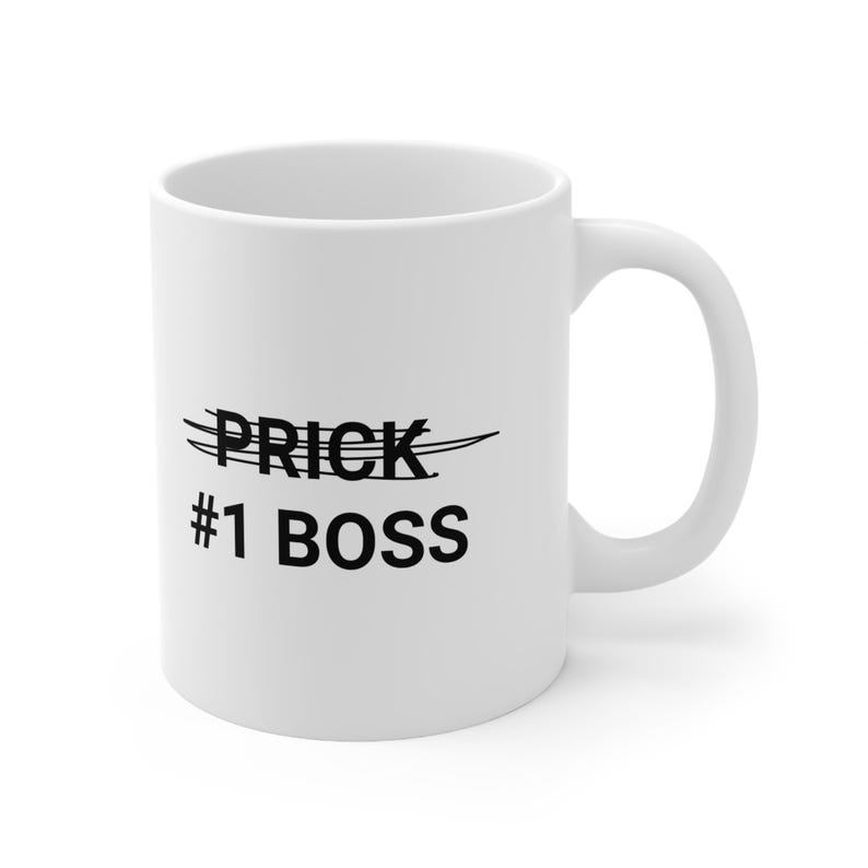 Funny Boss Mug - Etsy