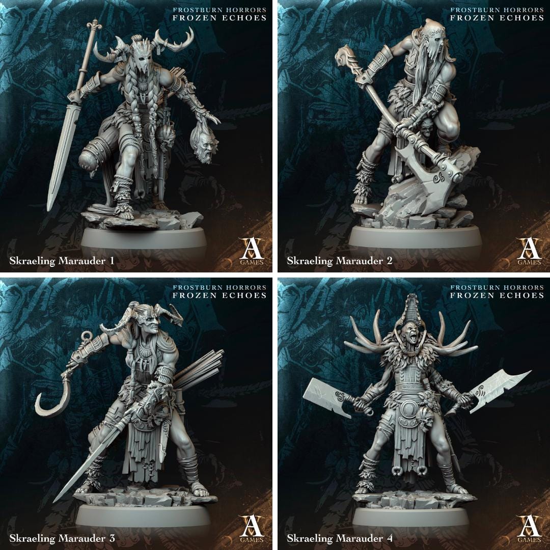 Skraeling Marauder From "frostburn Horrors - Frozen Echoes" by ...