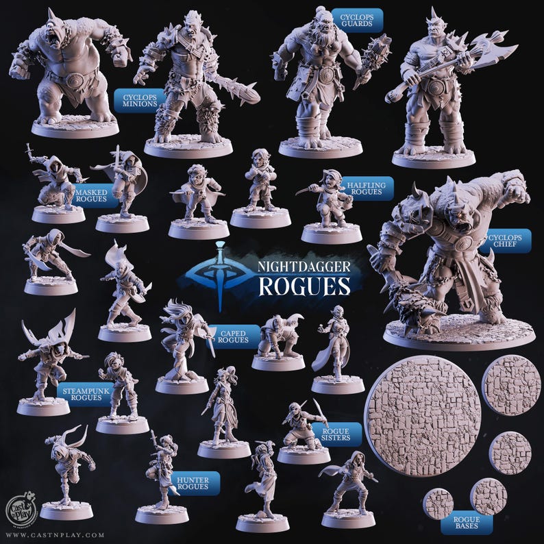 STEAMPUNK ROGUES From "nightdagger Rogues" by [cast N Play] | 16K 3D ...