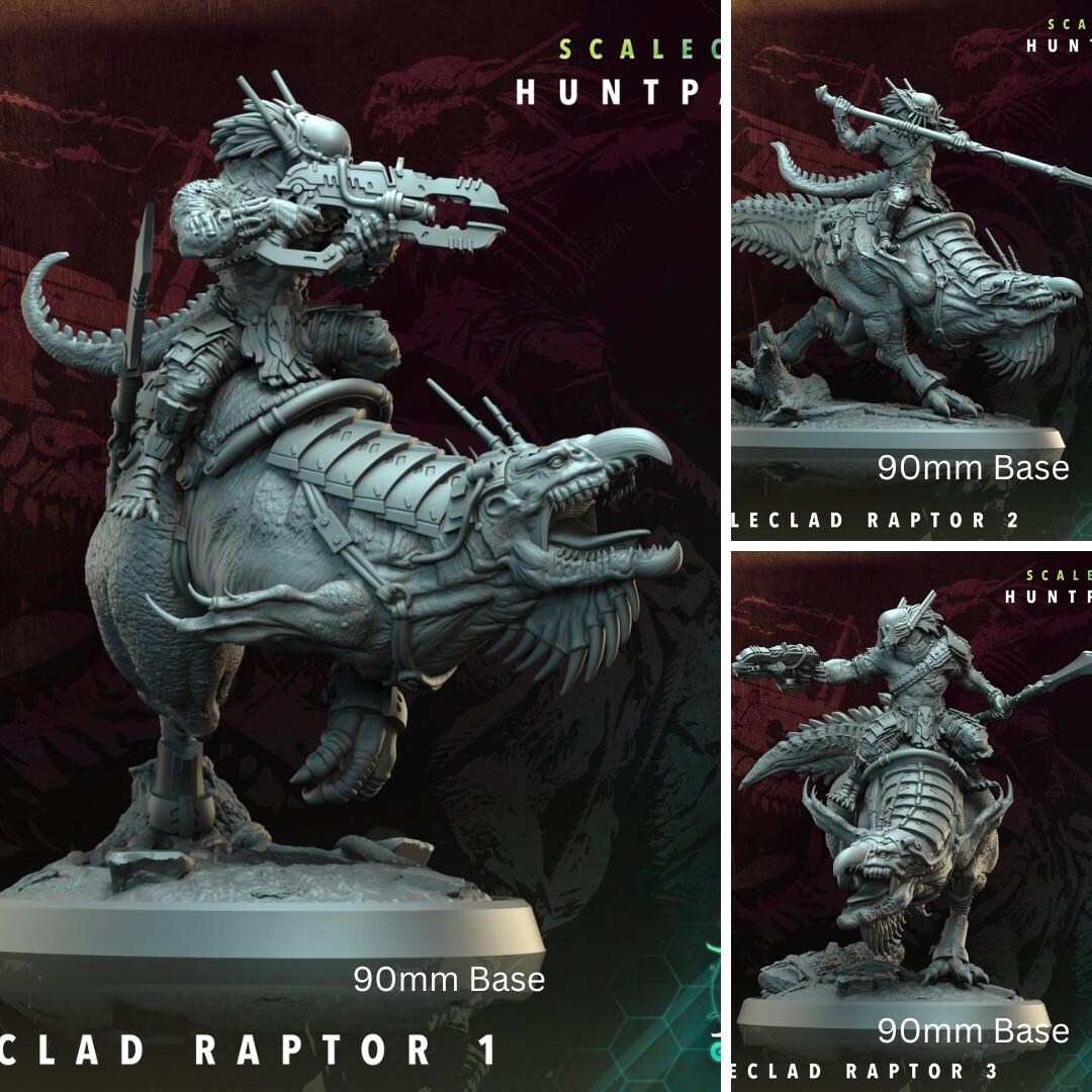 SCALECLAD RAPTOR From "scaleclad Huntpack" by [archvillain Games] | 16K ...