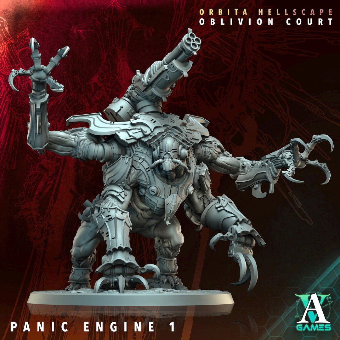 PANIC ENGINE From "orbita Hellscape - Oblivion Court" by [archvillain ...