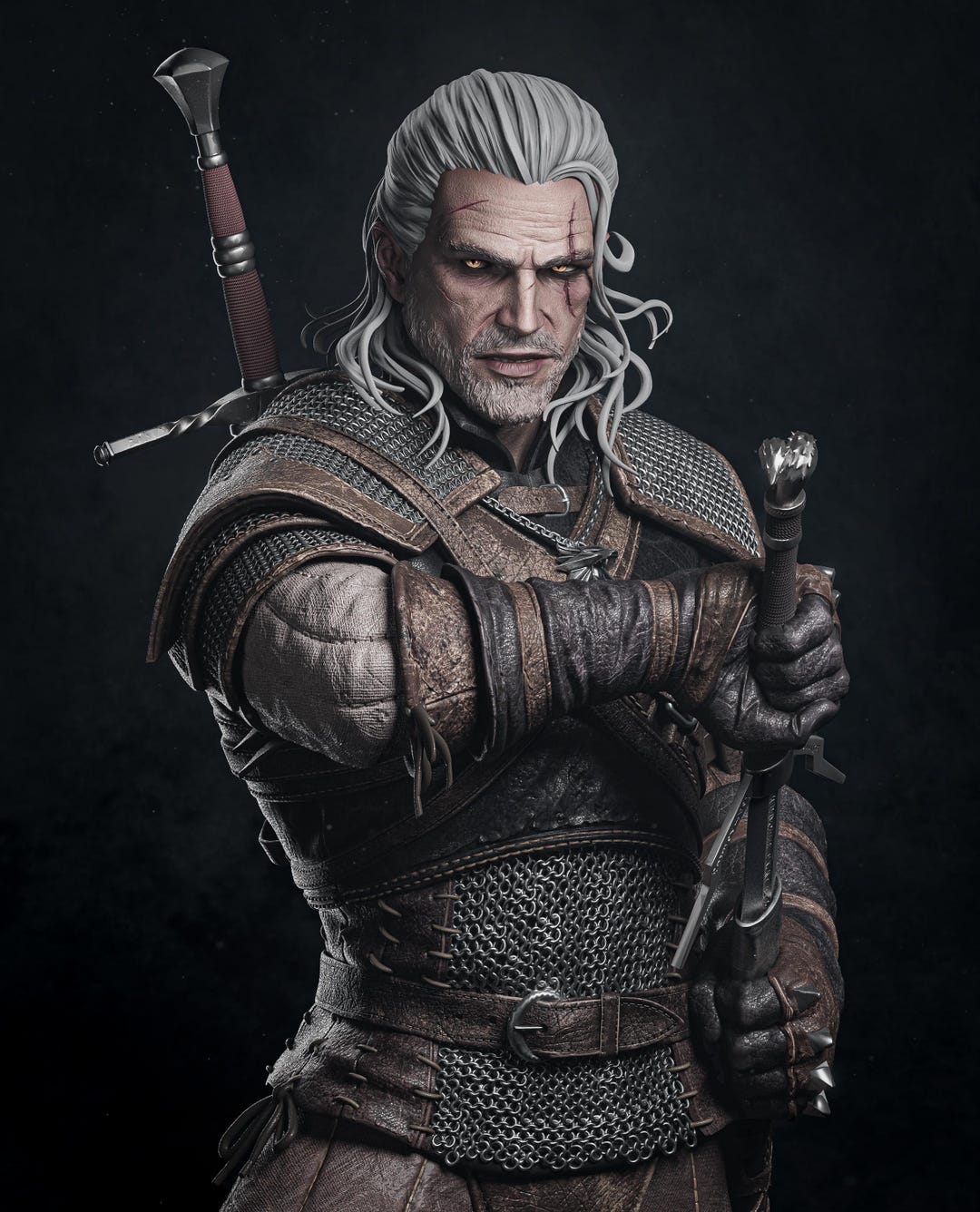 WOLFBLADE by [CA 3D Studio] | 16K 3D Print | Tabletop | Collection ...