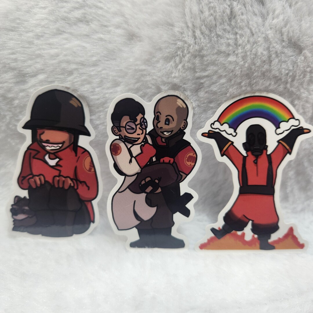 Team Fortress 2 Stickers - Etsy
