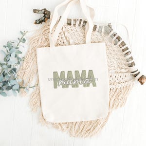 Modern MAMA Embroidery Design Script in Block Letters Mother's Day ...