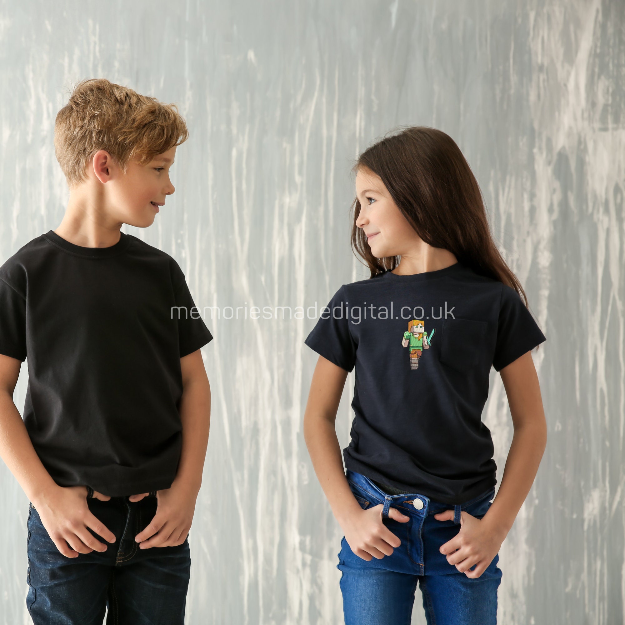 Gamer Alex Embroidery File Pixel Art Pattern, Video Game Character ...