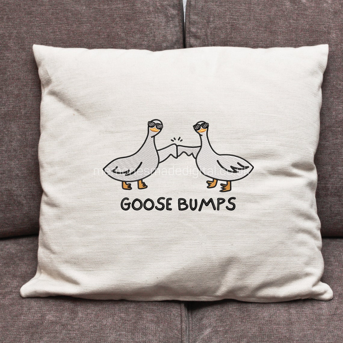 Goose Bumps Embroidery Design - Cool Geese Stitch File - Embroidery ...