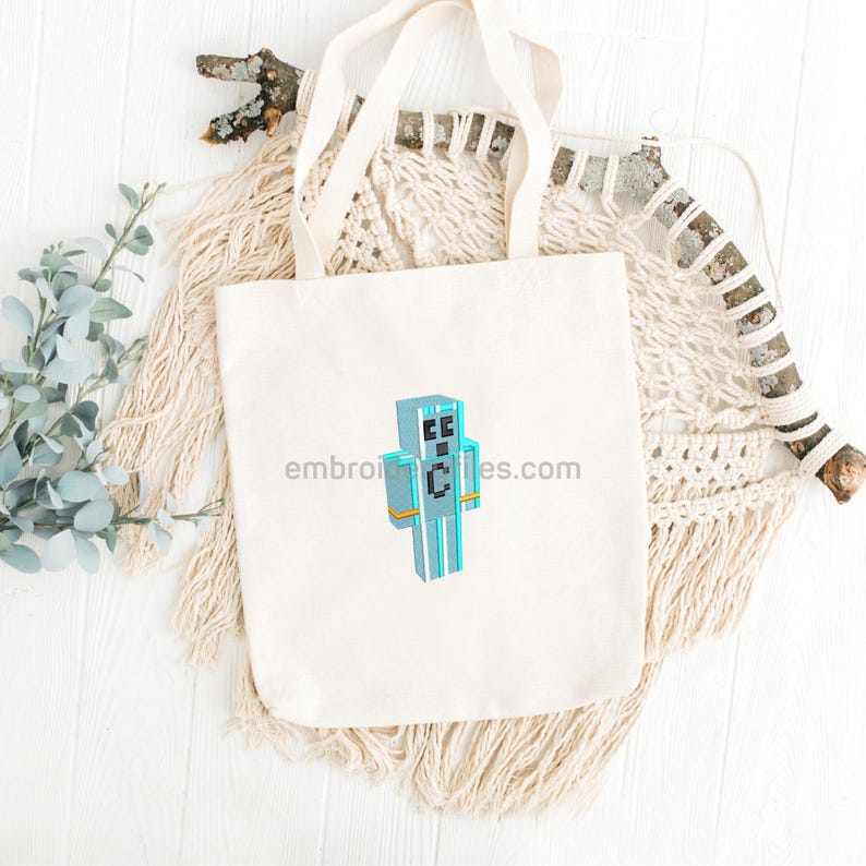 Block Game Embroidery Design Inspired by Craftee Gamer Stitch Machine ...