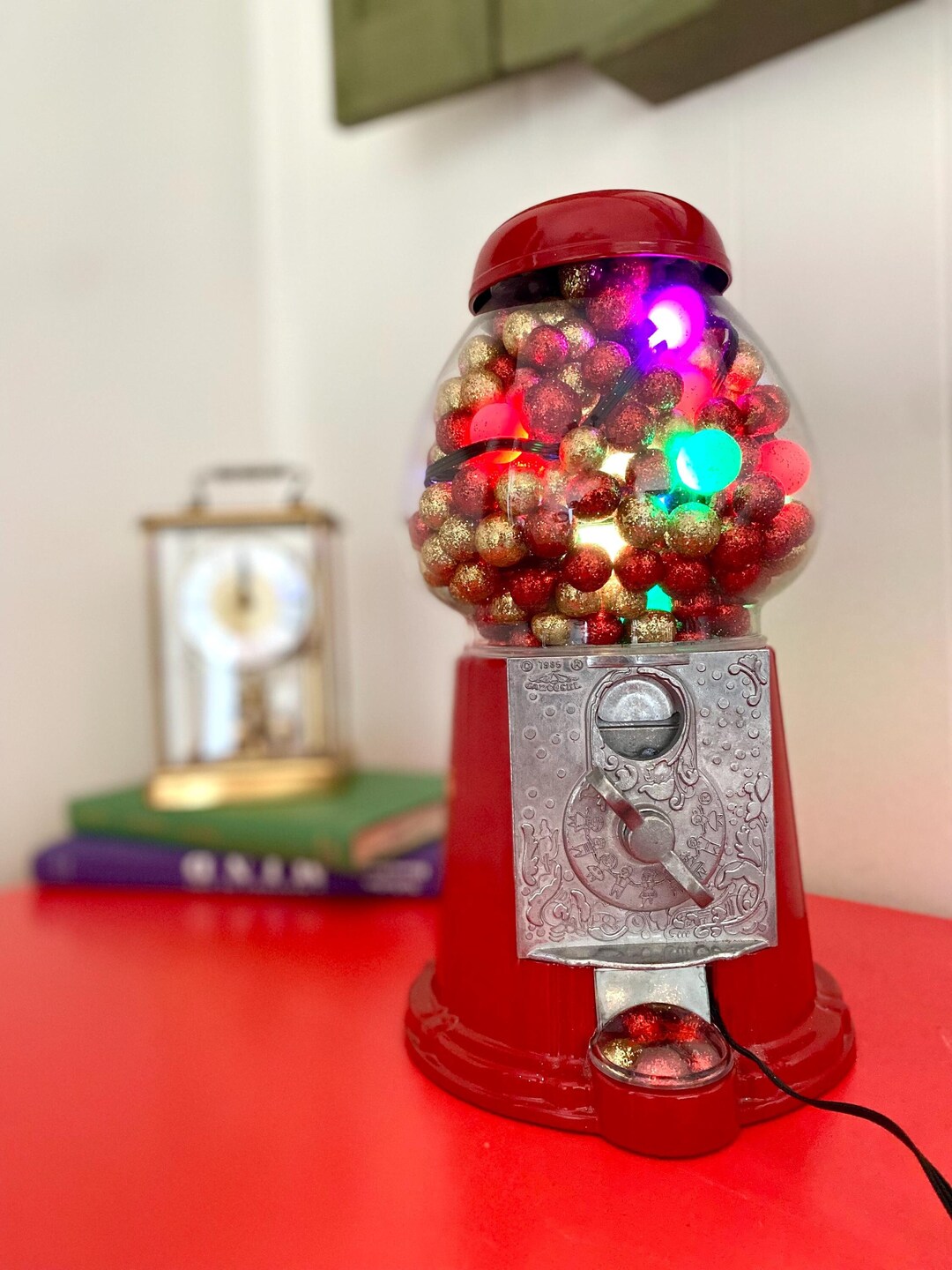 Vintage Gum Ball Machine/vintage/1980's/carousel Gum Ball Machine ...