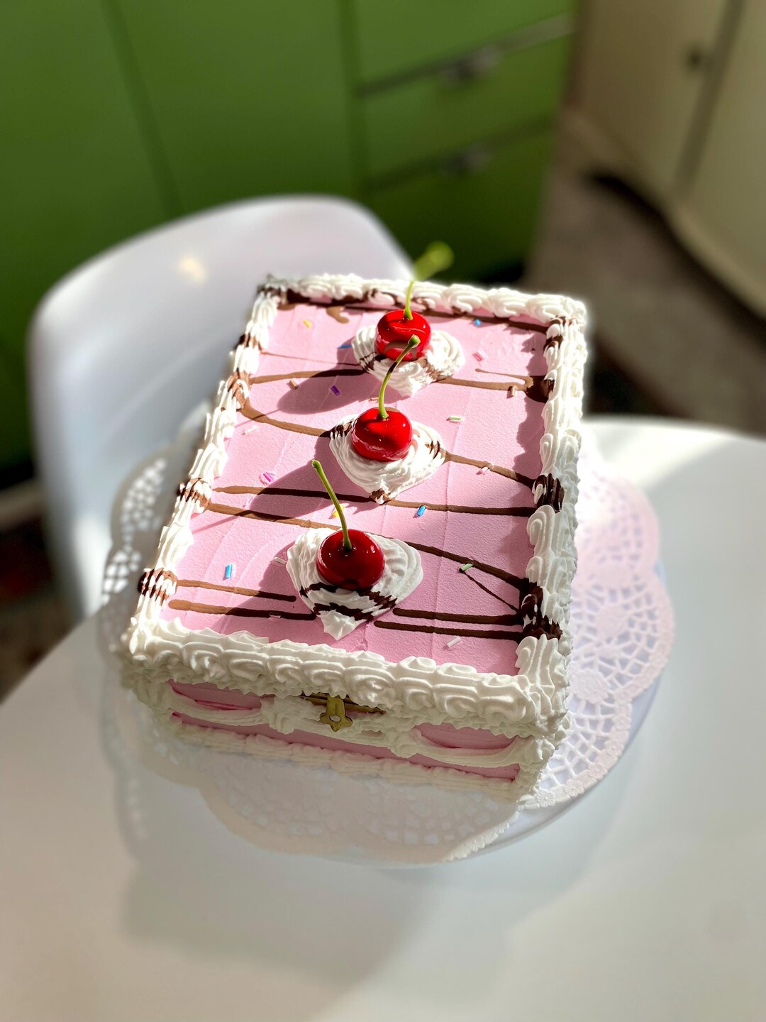 Gift Box/cake Gift Box/fake Cake Box/valentines Day Gift Box/i Love You ...