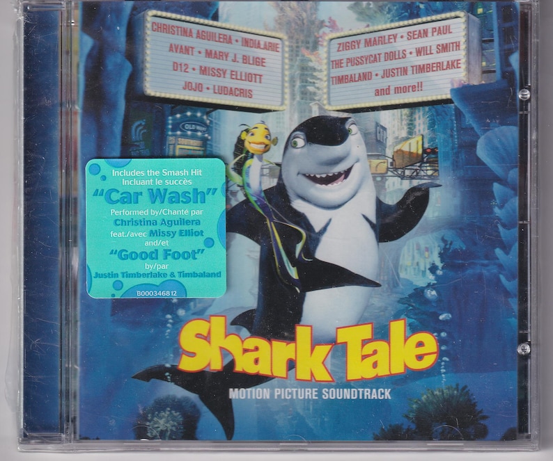 Various Shark Tale Motion Picture Soundtrack New & Unopened CD Small ...