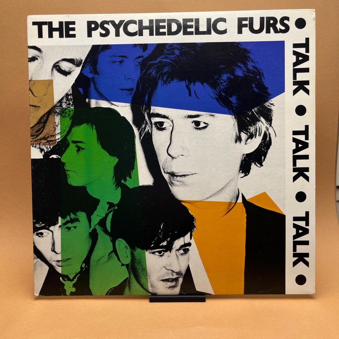 Vintage 1981 Psychedelic Furs 'talk Talk Talk' Vinyl LP - 80s New Wave ...