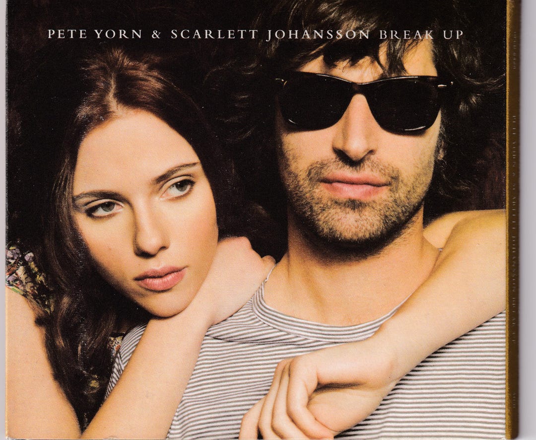 Pete Yorn & Scarlett Johansson Break up CD Used, Good Condition Tested ...