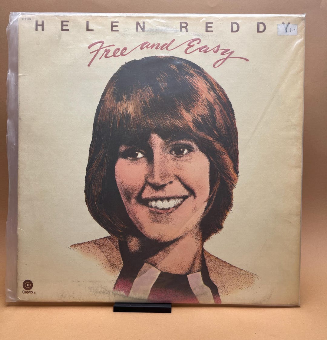 Helen Reddy Free & Easy 1974 LP de vinil | Música pop vintage | Bom ...