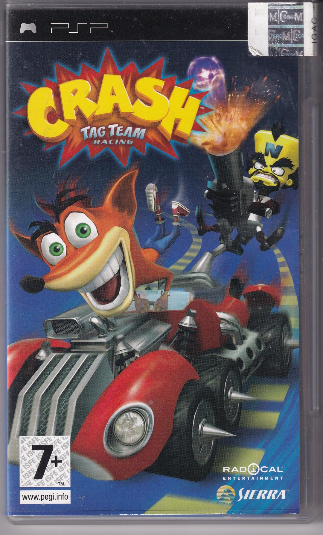 Crash Bandicoot Tag Team Racing PSP Game | Retro Gaming, Tested ...