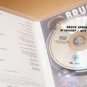 Bruce Springsteen: MTV Unplugged Live Concert DVD - Acoustic ...