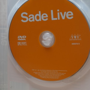 Vintage Sade Concert DVD 1993 | Ideal for R&B Soul Collectors | Live ...