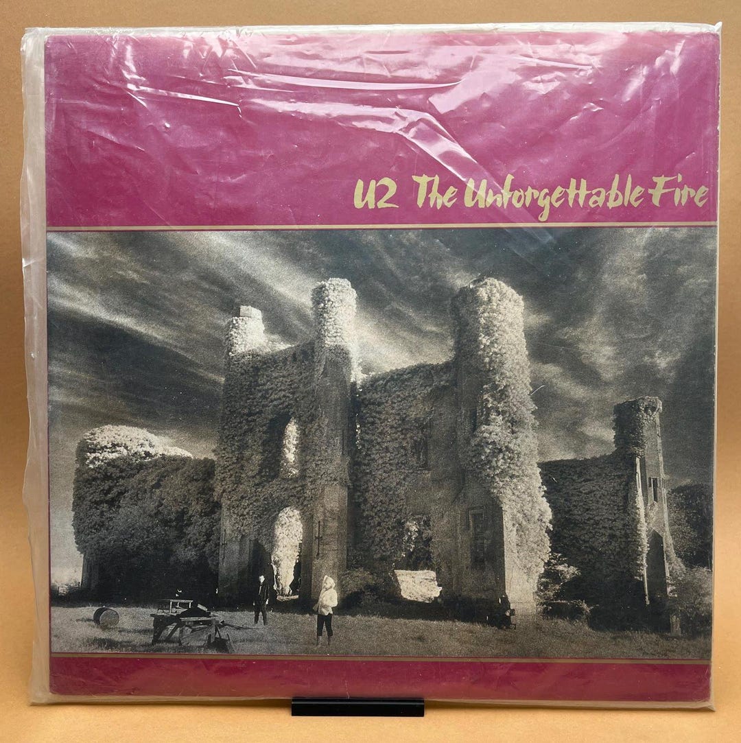 U2 - the Unforgettable Fire Vinyl LP | 1984 Classic Rock | Canada ...