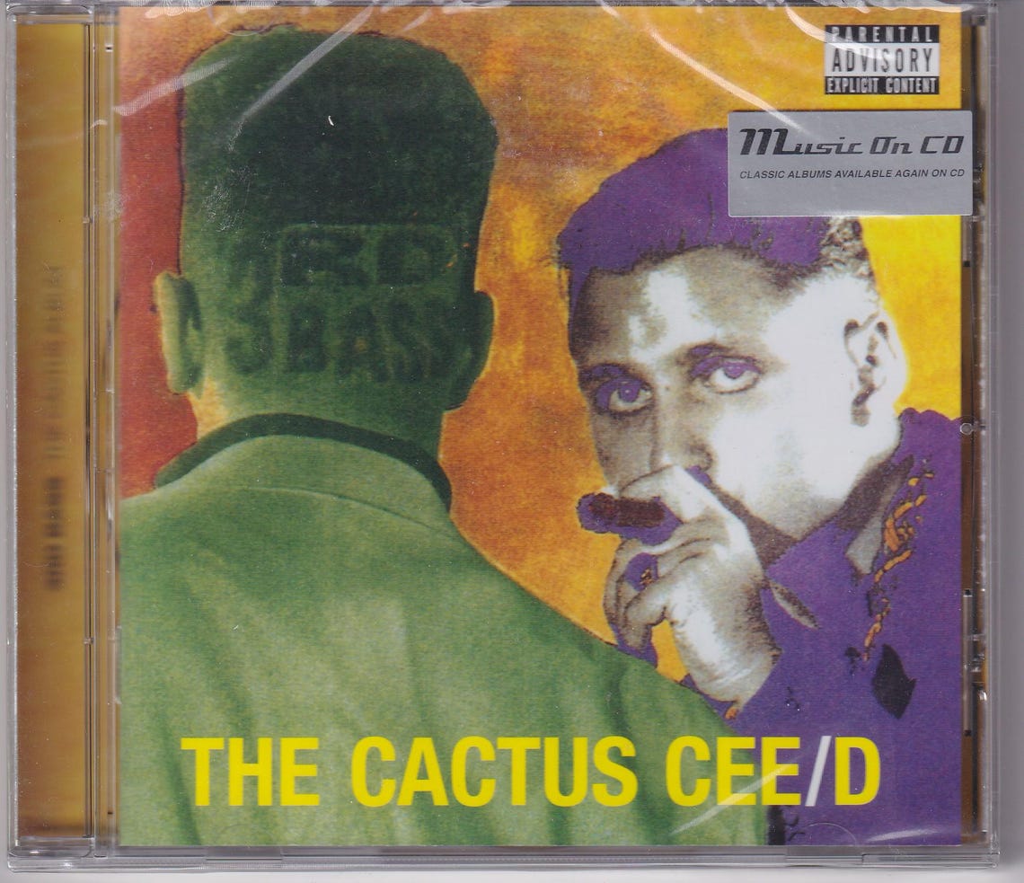 Cactus Album by 3rd Bass (CD, 1995) – New & Sealed Vintage Hip Hop ...