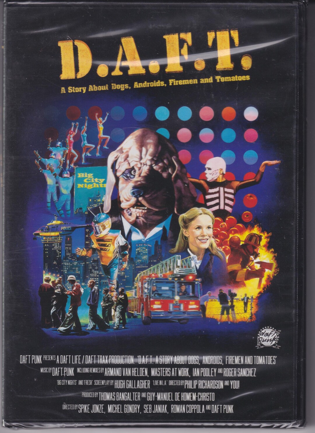 Daft Punk DAFT DVD 1999 Factory Sealed Region Free Vintage Music Video ...