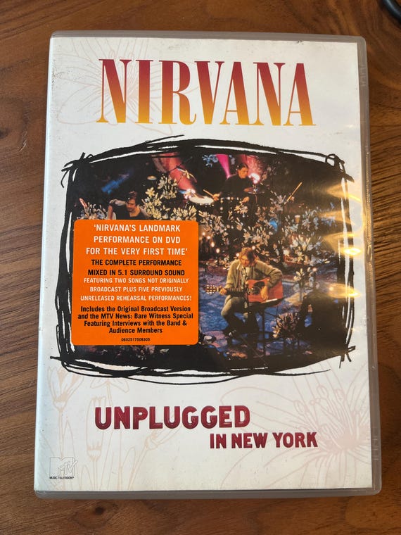 Nirvana Mtv Dvd Desconectado