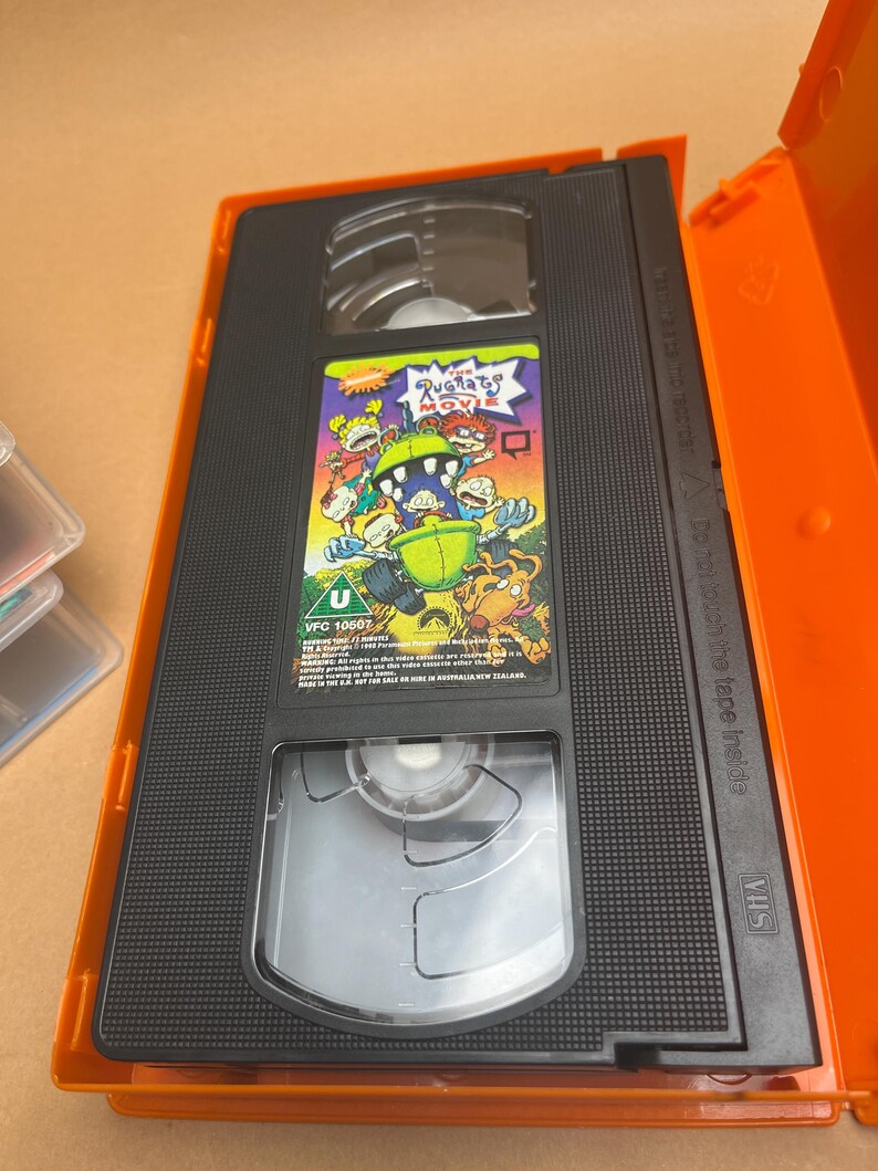 90s Animated VHS Lot: Rugrats, Toy Story, Jungle Book (PAL Format ...
