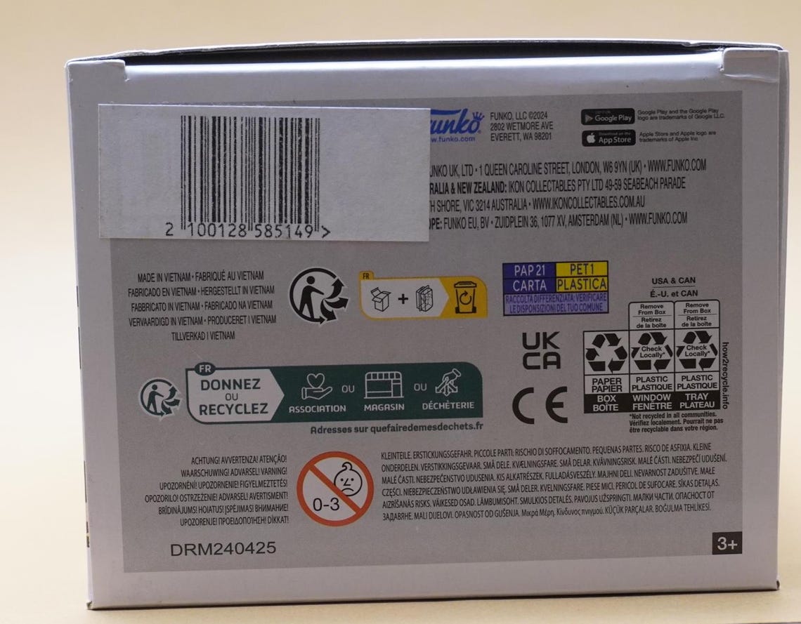 Monkey D. Luffy Funko Pop 98 One Piece Collectible Figure New ...