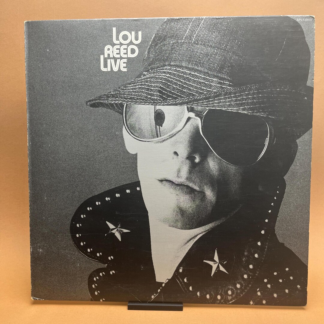 Lou Reed Live Tested Vinyl Record for Collectors, RCA Victor Rock Music ...