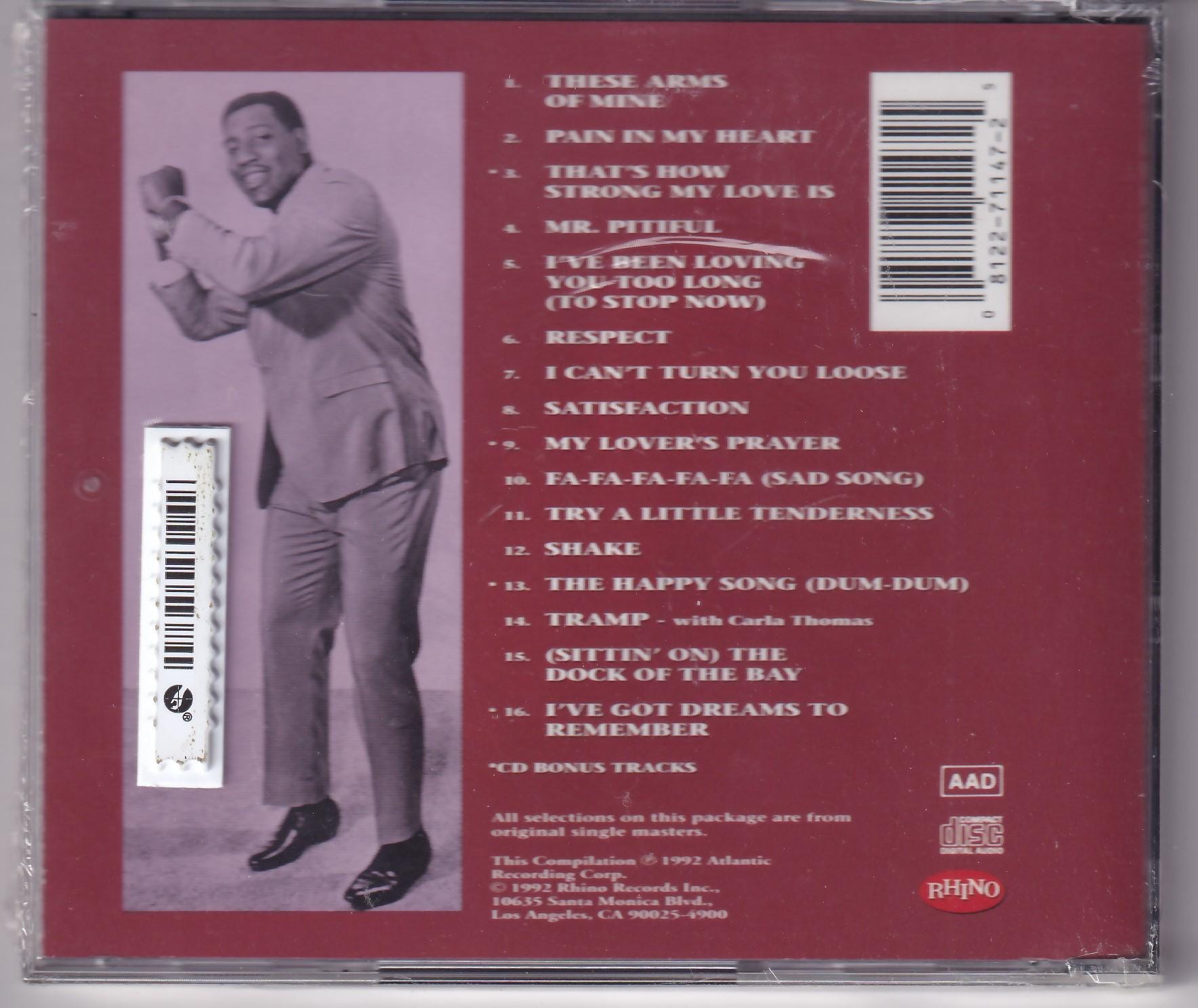 Otis Redding's Ultimate Soul Collection: Classic Hits CD (new, Sealed ...