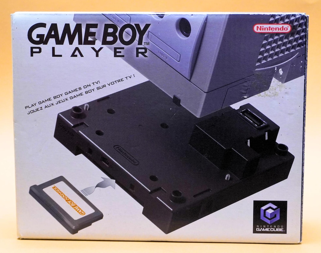 Nintendo Gamecube Game Boy Player – Vintage EU Gaming Accessory - Etsy