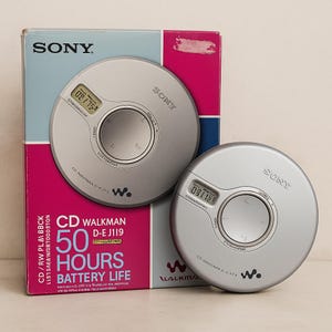 Sony Walkman D-EJ119 CD Player – 90s Tech Relic | Mega Bass + G-protection | Portable Time ...
