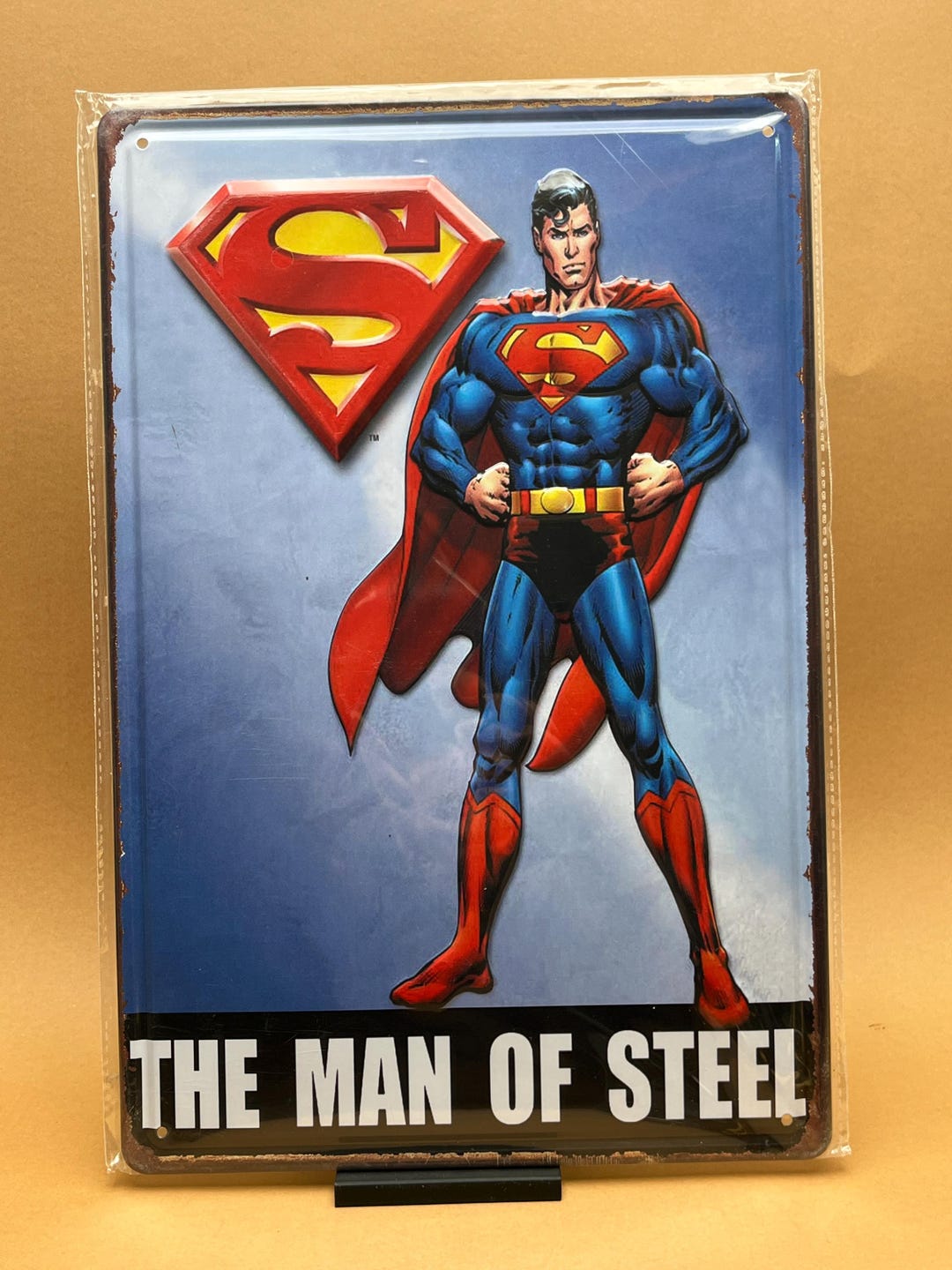 Vintage 1990s Tin Sign Lot | Superman, Hulk, Batman, Thor + Free Elvis ...