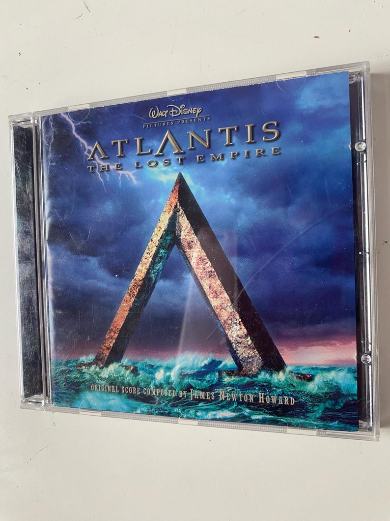James Newton Howard – Atlantis: the Lost Empire Soundtrack CD | Disney ...