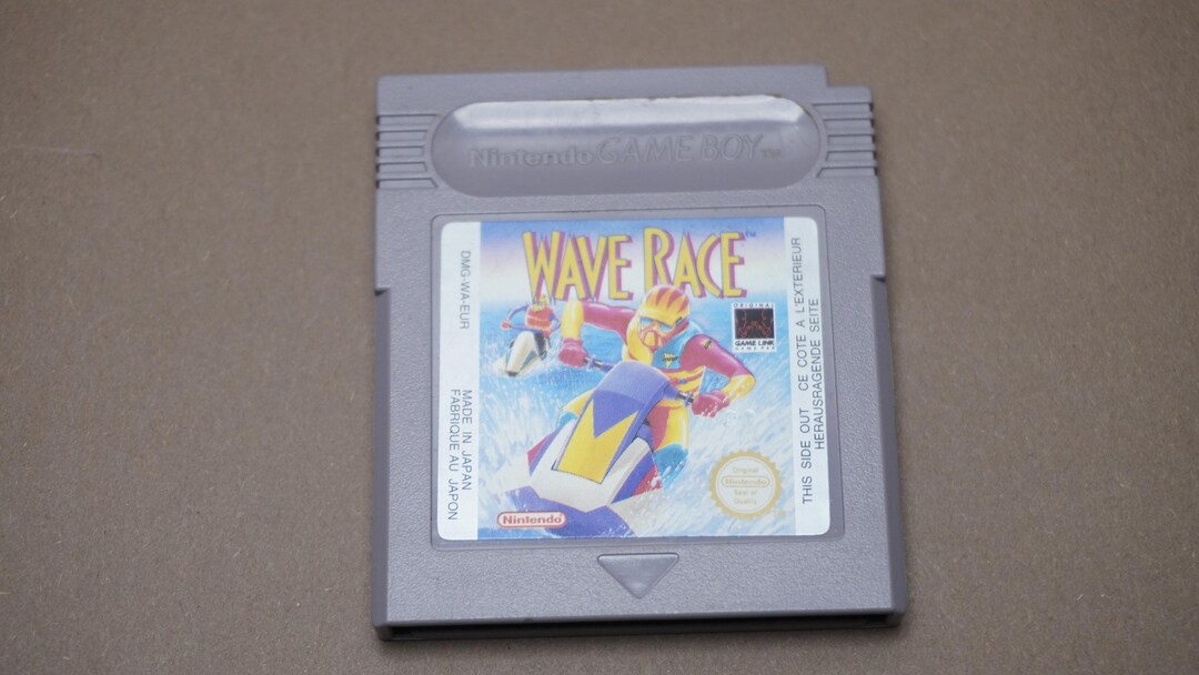 Wave Race Game Boy Cartridge – Vintage 90s Nintendo Racing Classic ...