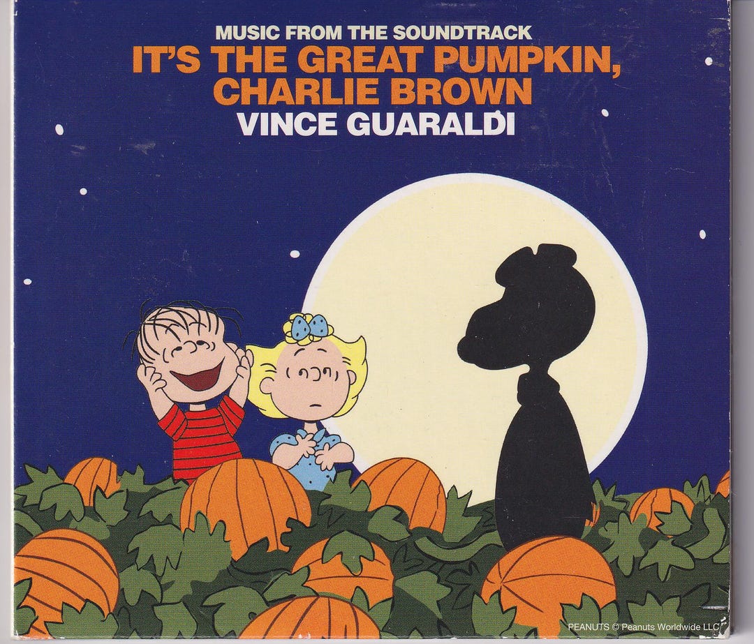 Its the Great Pumpkin, Charlie Brown CD Classic Holiday Music for All ...