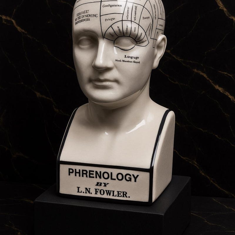 Phrenology Head - Etsy