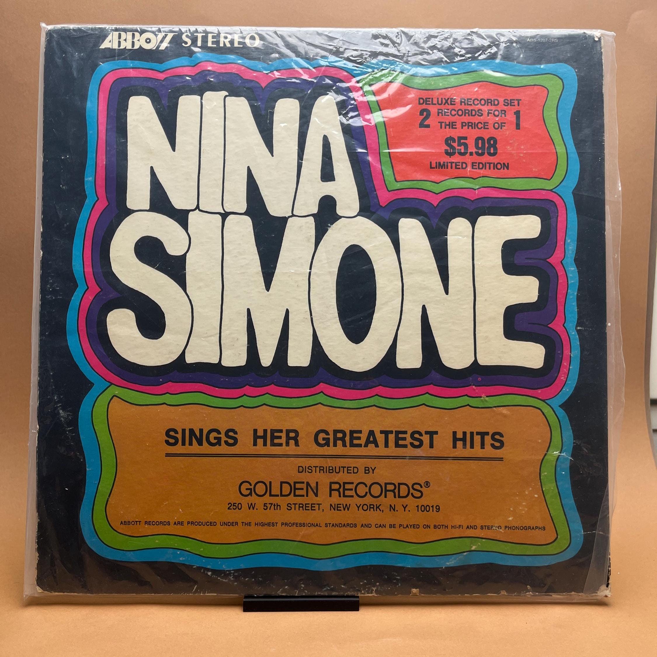RARE Nina Simone Greatest Hits Double LP | Abbott Records Vintage 1970s ...